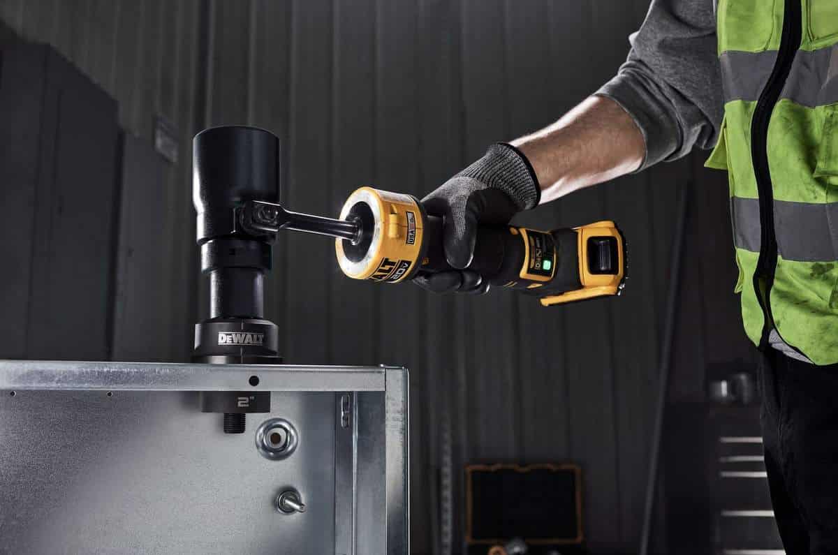 Dewalt Expands Electrical Tools with Knockout Tool and Bandsaws