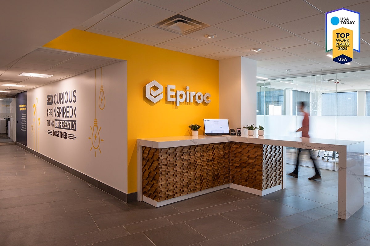 Epiroc USA Recognized as a Top Workplace by USA Today for 2024