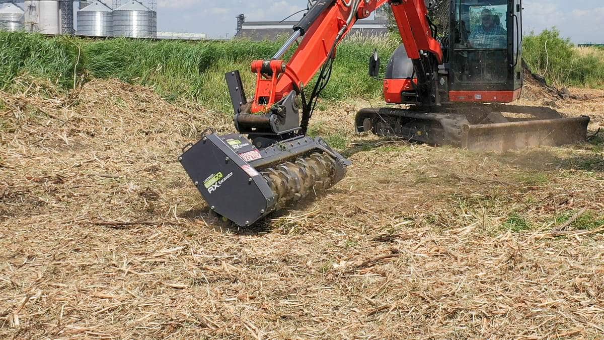 How to Use a Mulching Attachment on Skid Steers/Track Loaders
