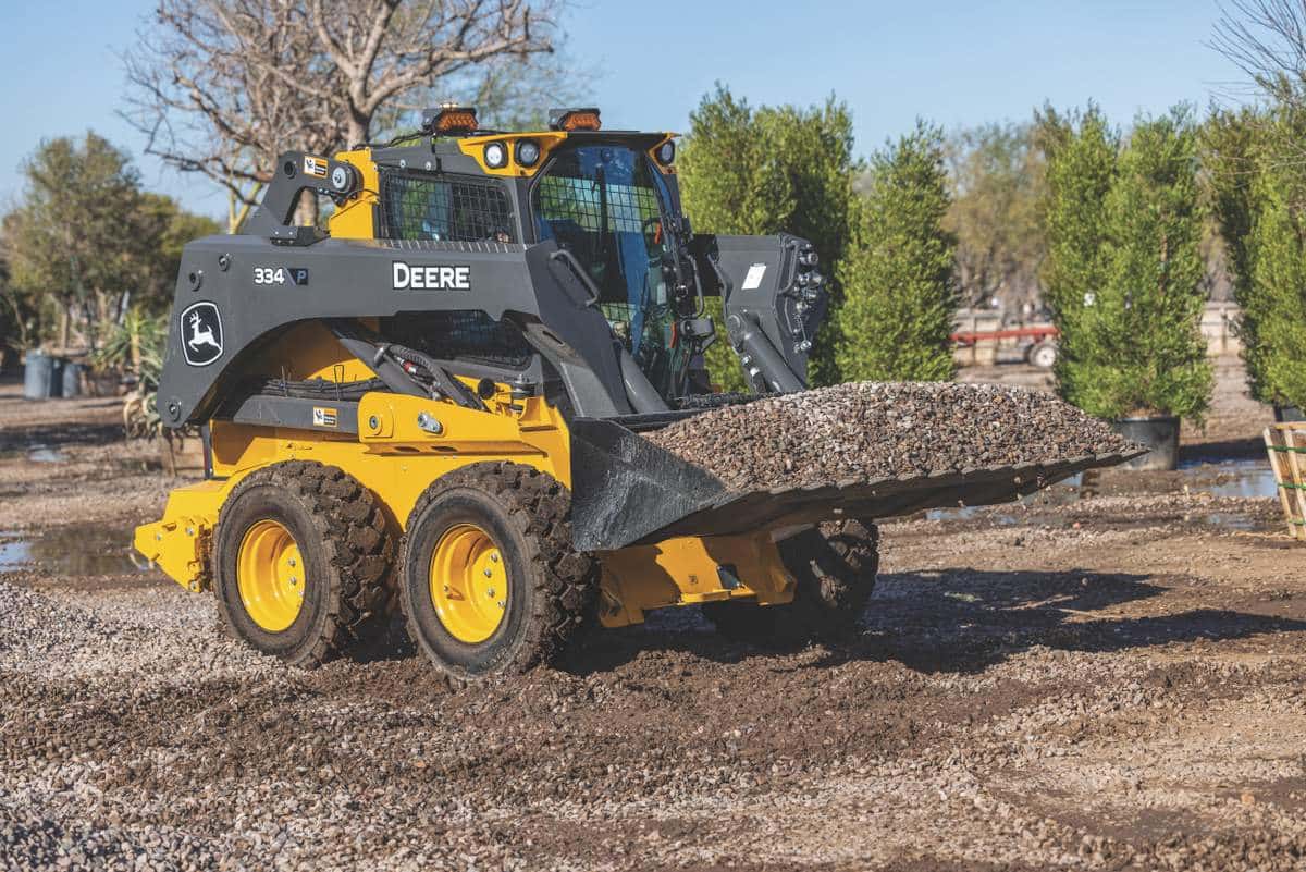 John Deere Launches P-Tier Skid Steers, Compact Track Loaders