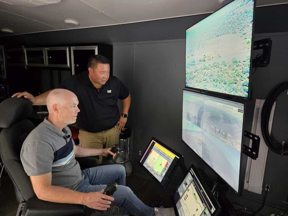 Operating Cat Command Remote-Control System in a Trailer