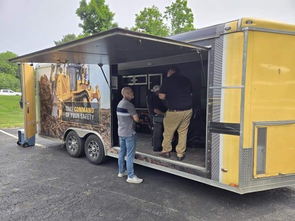 Operating Cat Command Remote-Control System in a Trailer