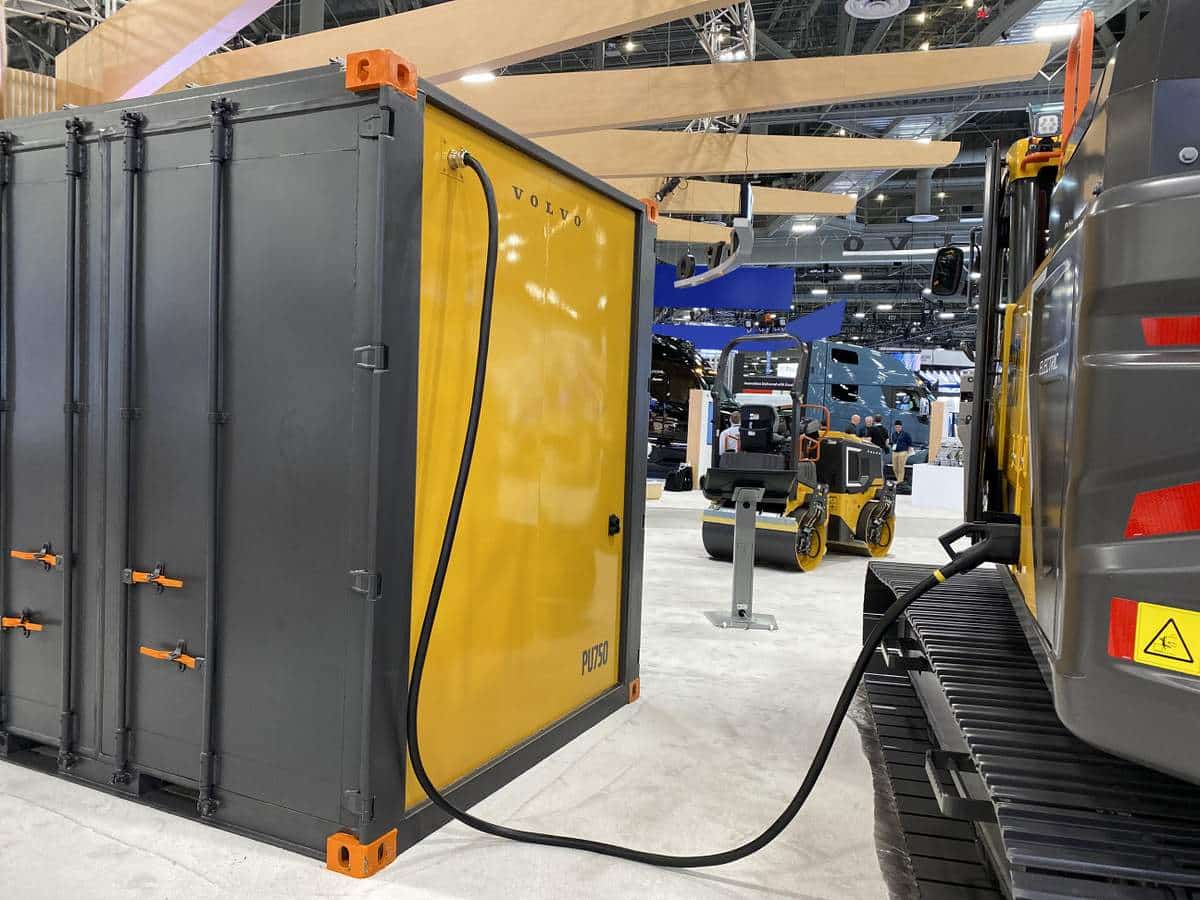 The Charging Options for Electric Construction Equipment