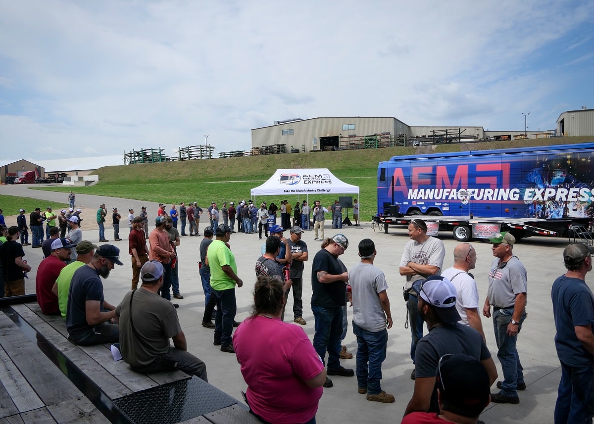 AEM’s Manufacturing Express Visits Felling Trailers as the Company ...