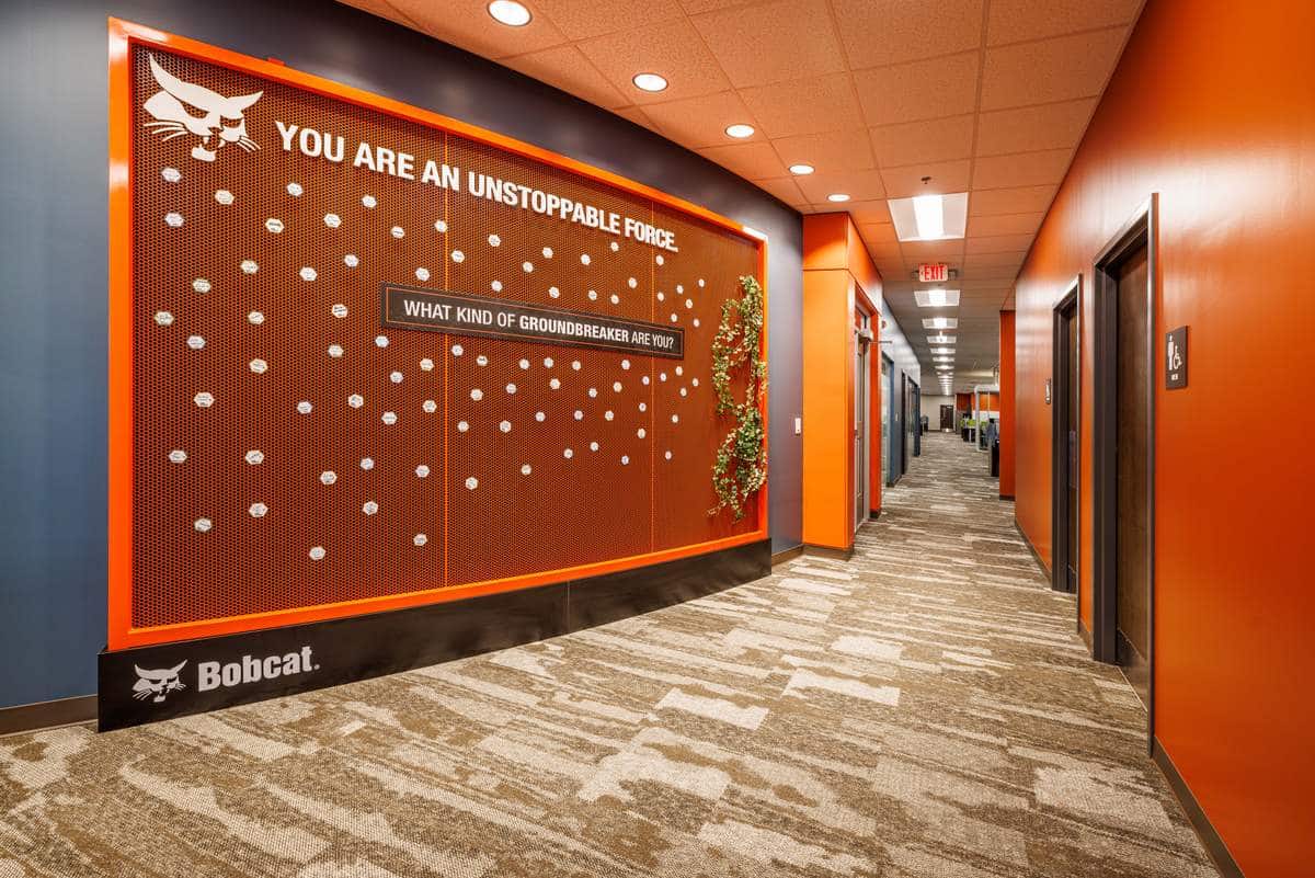 Photos of Bobcat's $3.26M Renovation at Its Buford Facility