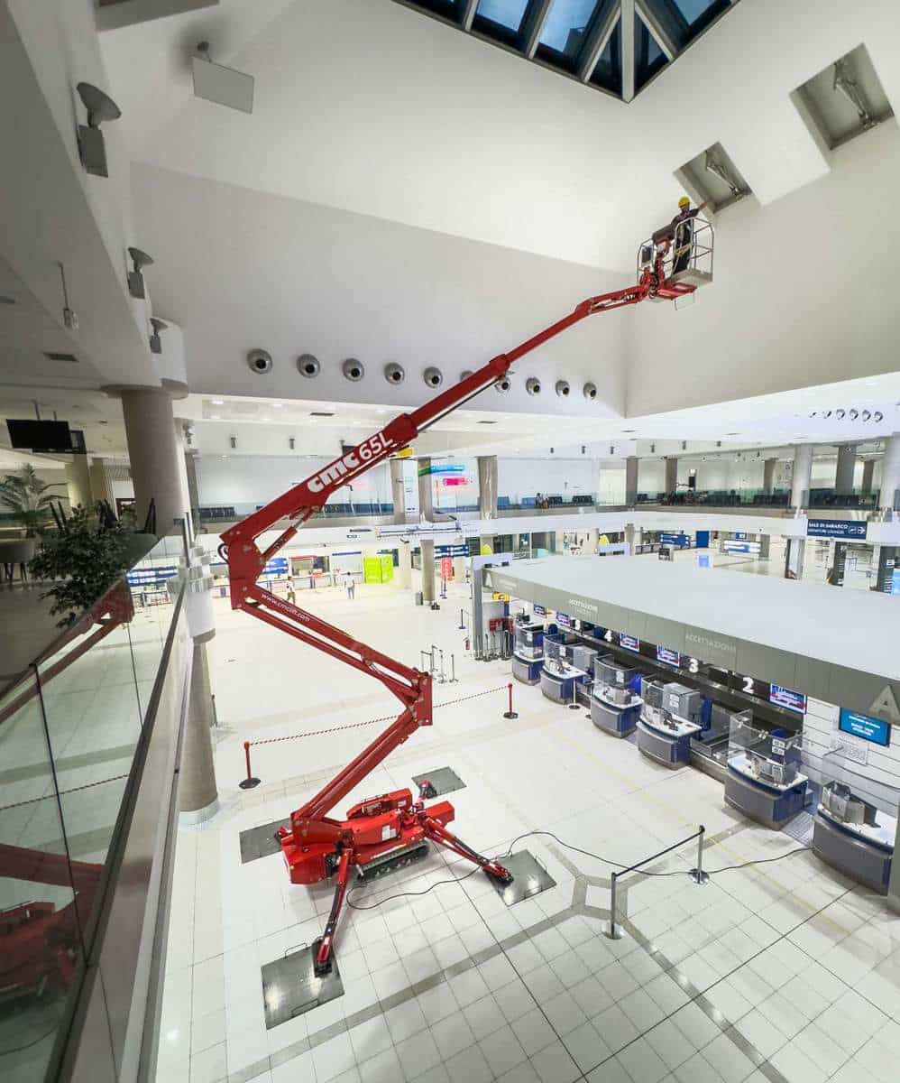 CMC Announces the 65L Compact Tracked Aerial Lift