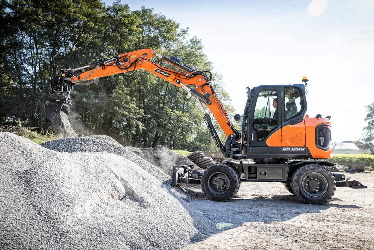 Wheeled vs. Tracked Mini Excavators:
