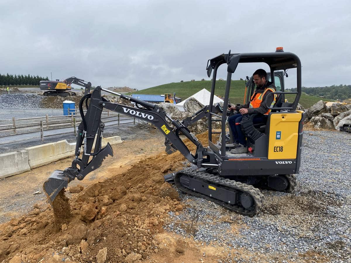 Video: Volvo Days Focuses on EC37 and ECR40 Mini Excavators