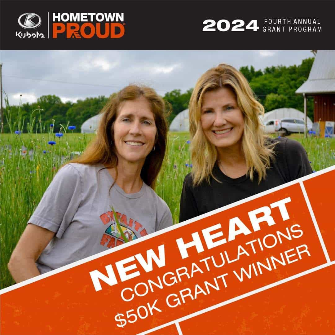 Kubota's Hometown Proud Program Awards $600,000 in Grants