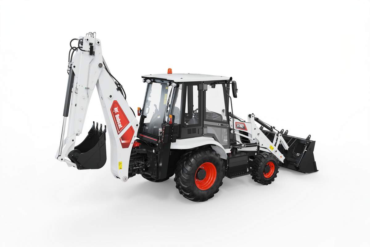 Bobcat B760 Backhoe Loader First Look