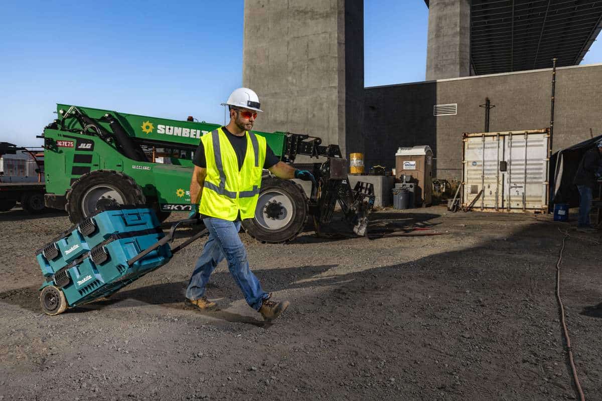 Makita's Maktrak Modular Storage Provides Jobsite Organization