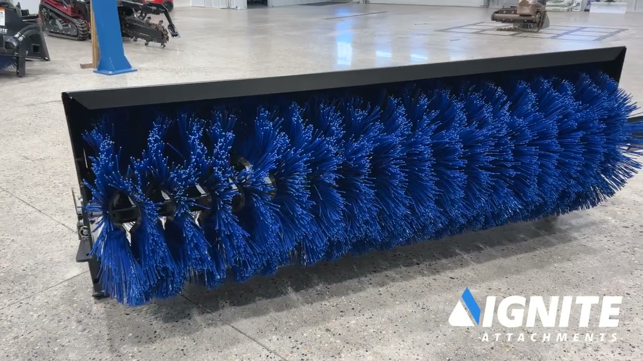 The Benefits of a Broom Attachment in Snow-Clearing Applications