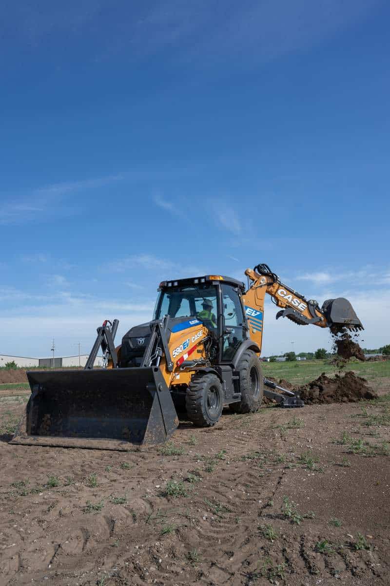 Innovative Iron Award: The Case 580EV Electric Backhoe Loader — Compact ...