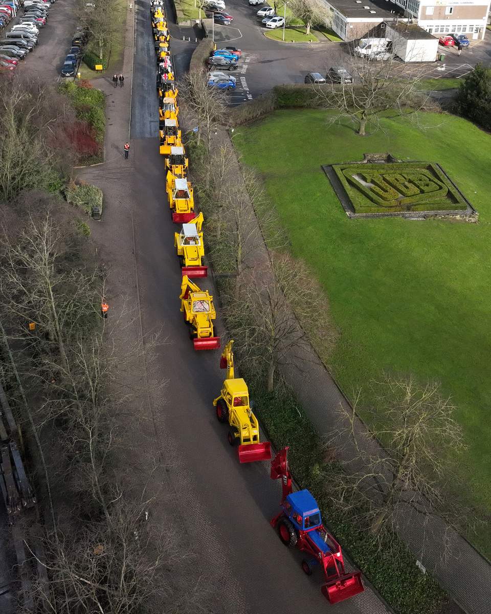 JCB Celebrates Production of Its One Millionth Backhoe Loader