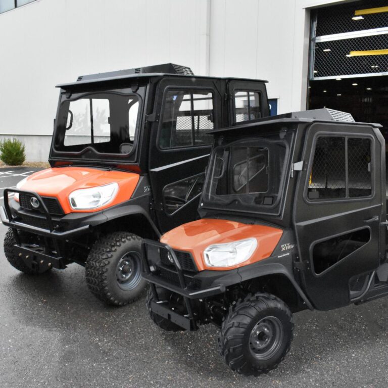 Kubota Introduces Two New Utility Vehicles: RTV-X CAB and RTV-X CREW ...