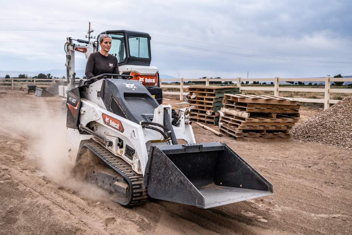 Let's Examine Bobcat's MT120 Stand-On Mini Track Loader