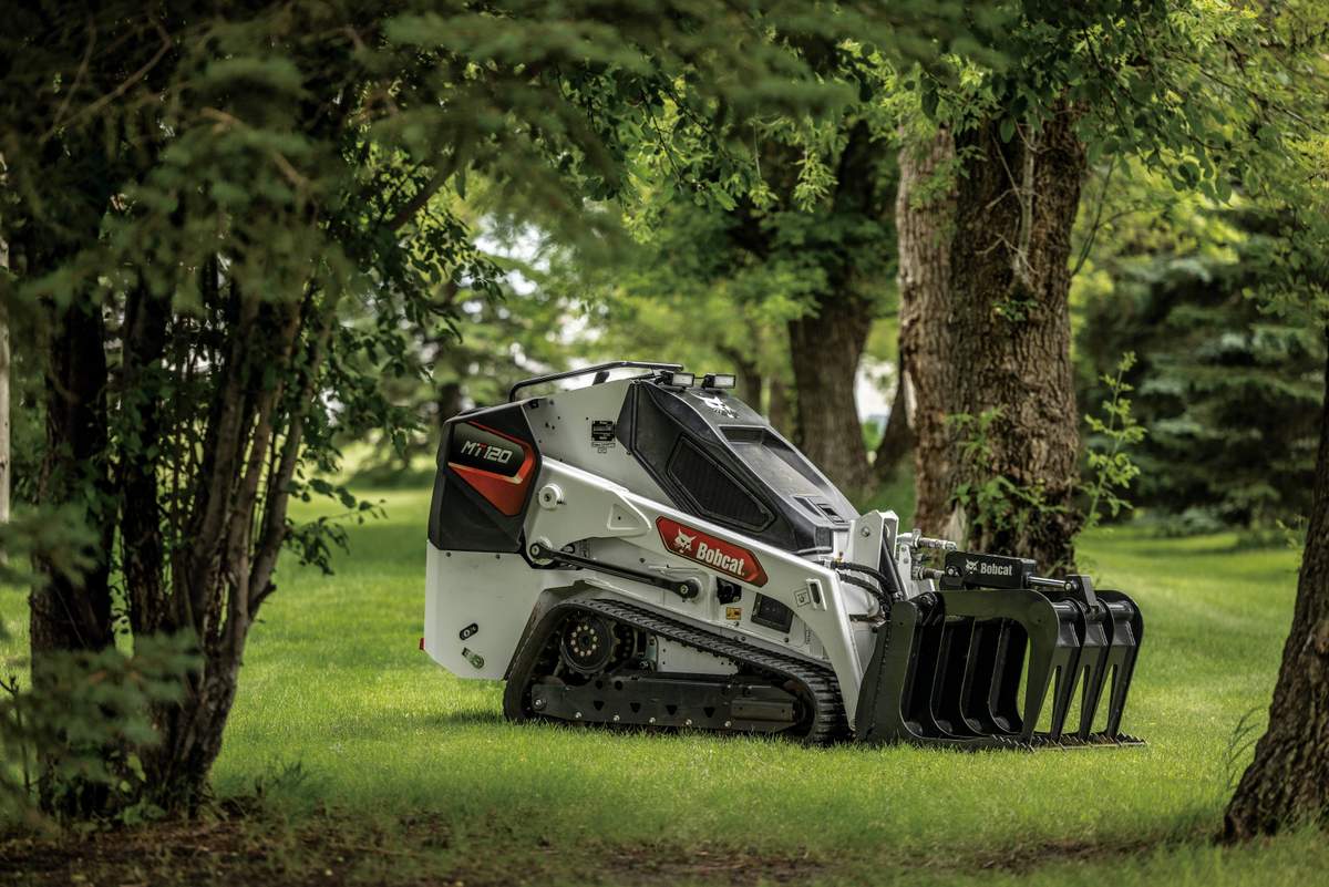 Let's Examine Bobcat's MT120 Stand-On Mini Track Loader