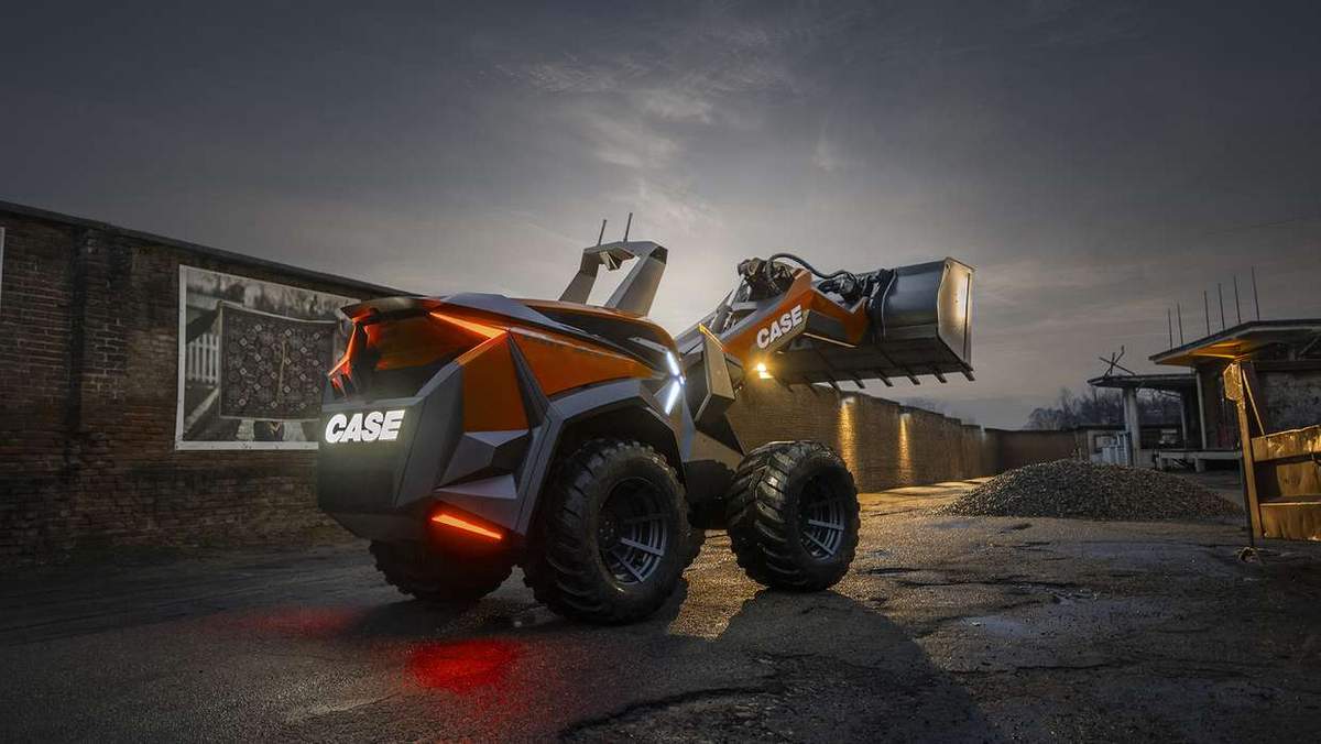 Case Unveils 12EV Remote Control Electric Wheel Loader Concept