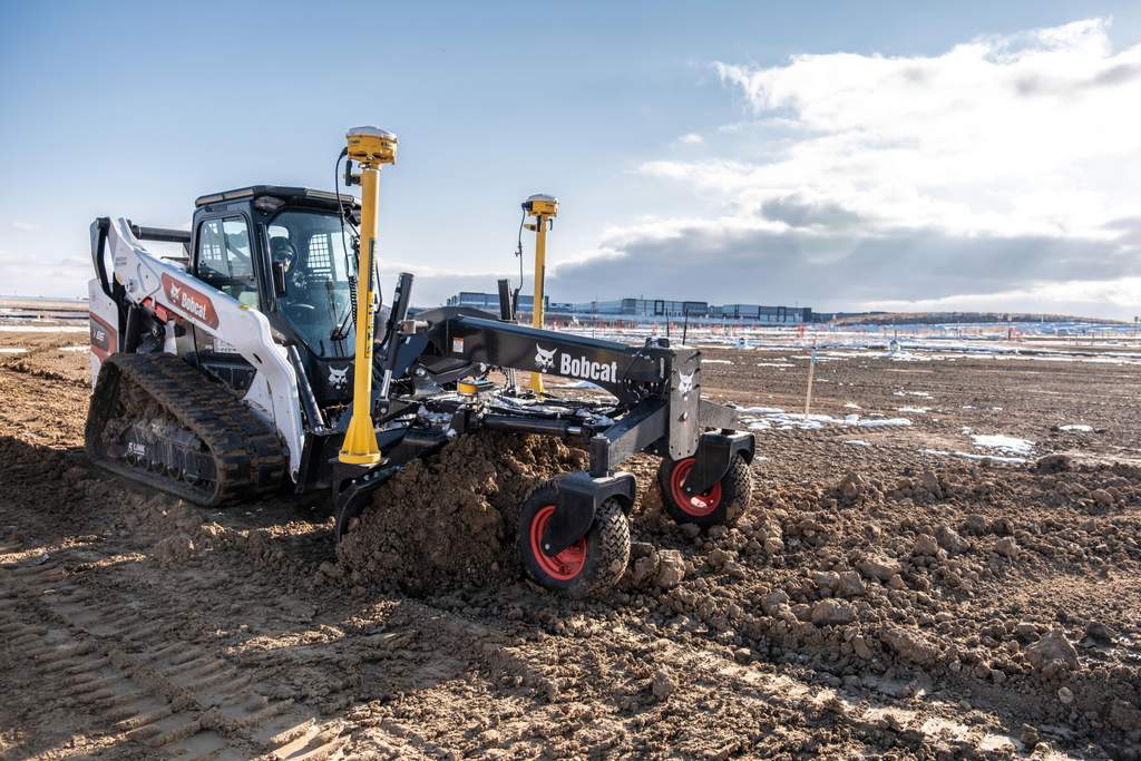 Grade Control Attachments for Compact Track Loaders