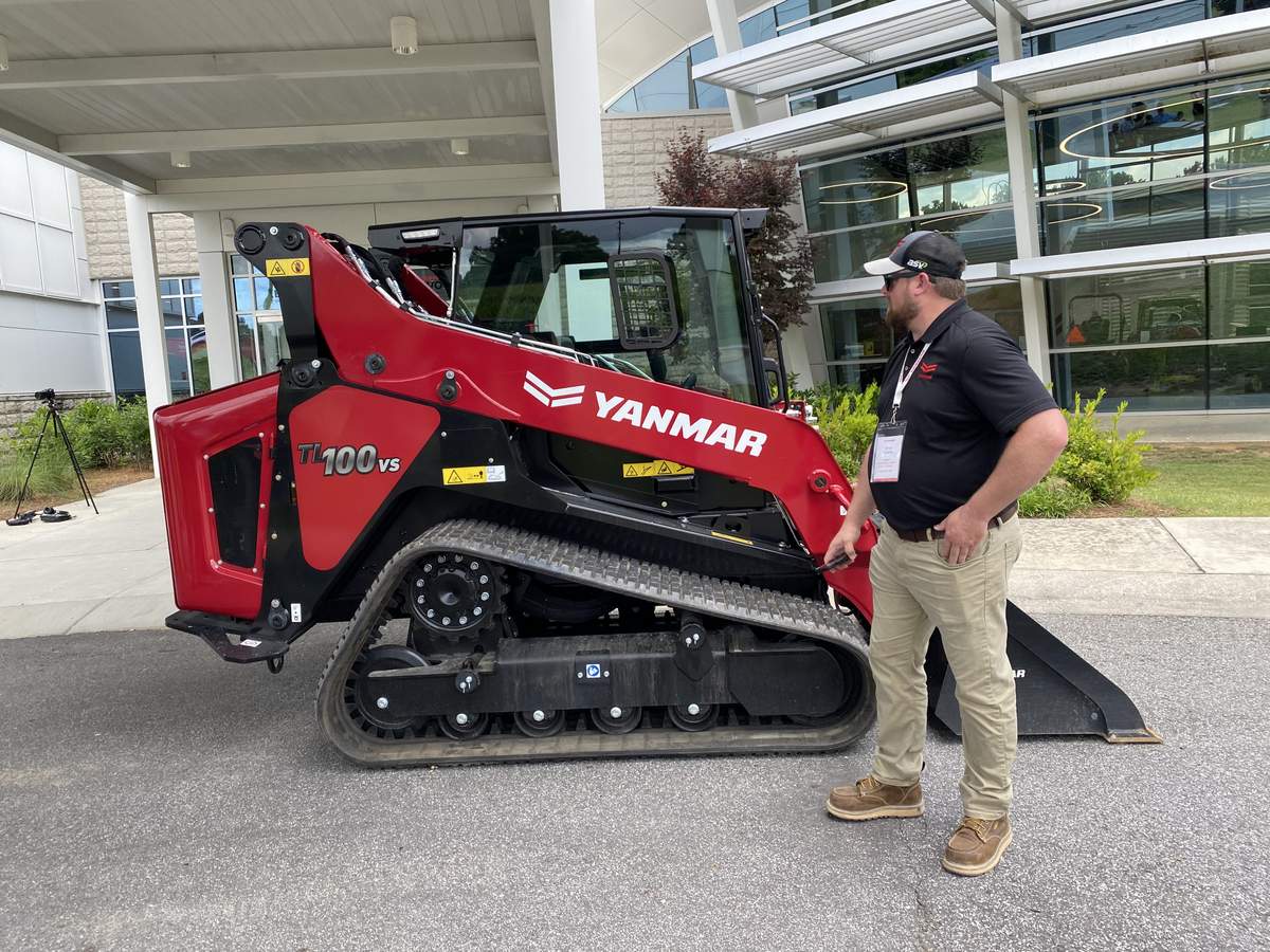 Video: An Overview of Yanmar's TL100VS Compact Track Loader