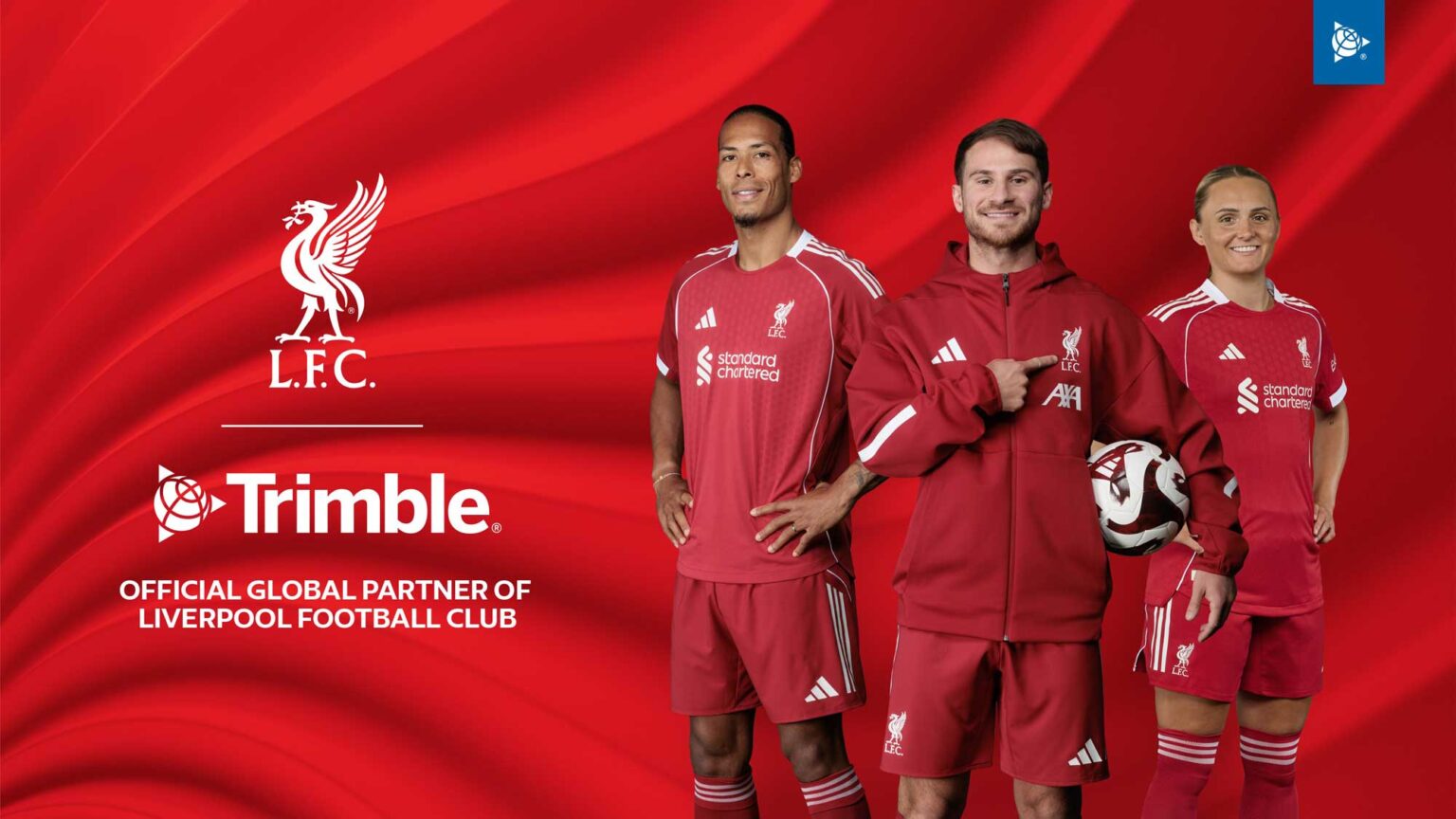 Trimble Announces Global Sponsorship with Liverpool Football Club