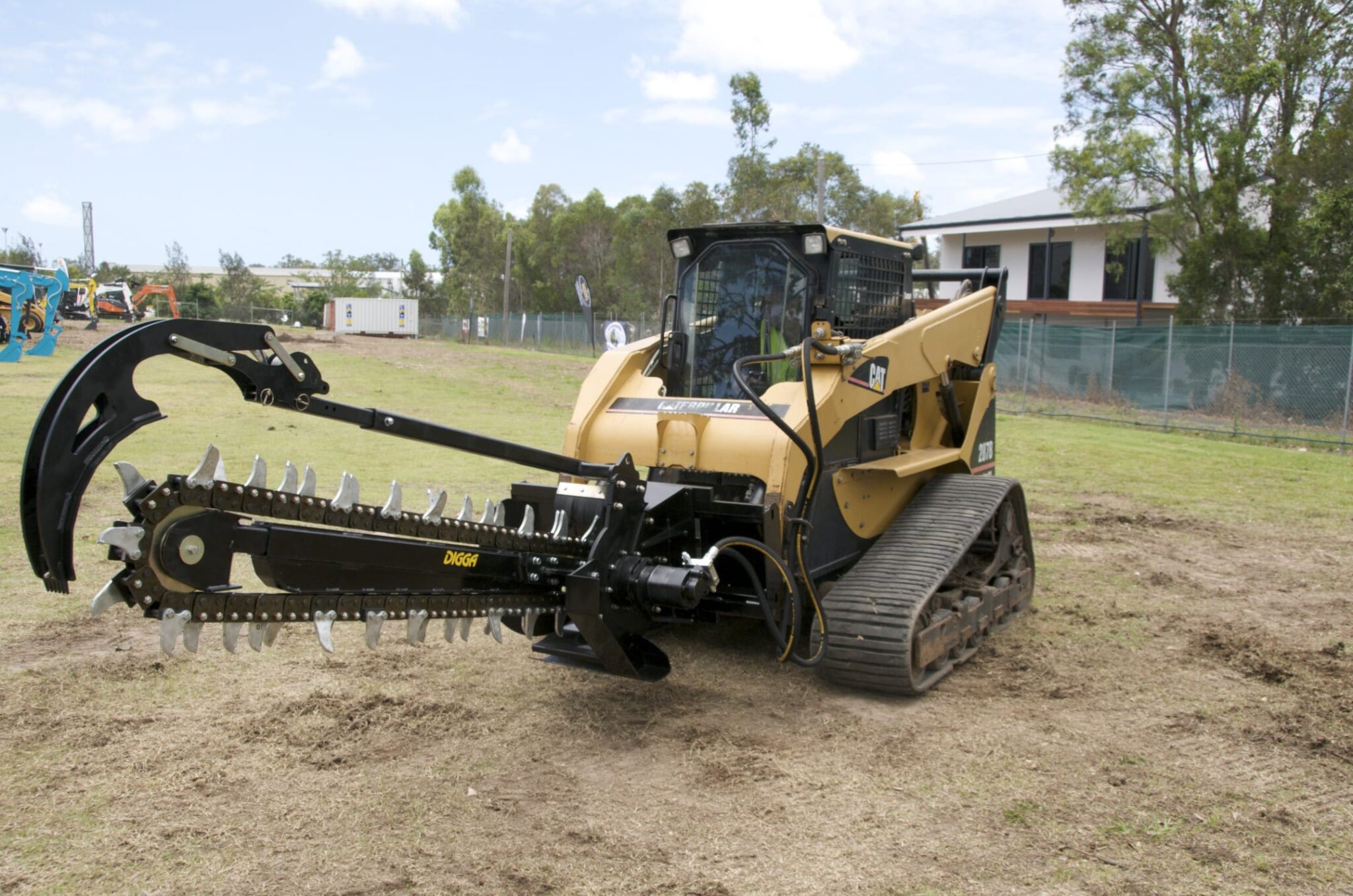 Trencher Attachments for Skid Steers/Track Loaders Are Perfect for ...