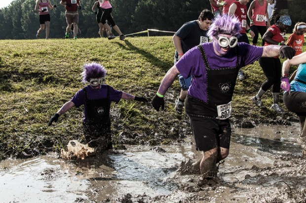 JCB Mudfest raised $100,000 for the Lady Bamford Center