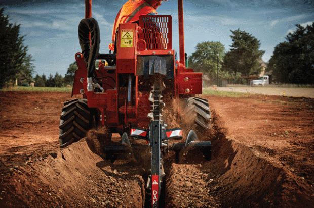Ride-On Trenchers Offer Precision When Placing Utilities