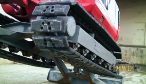 Track options for compact excavators