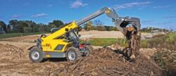 Compact telehandlers focus on ground-engaging attachments